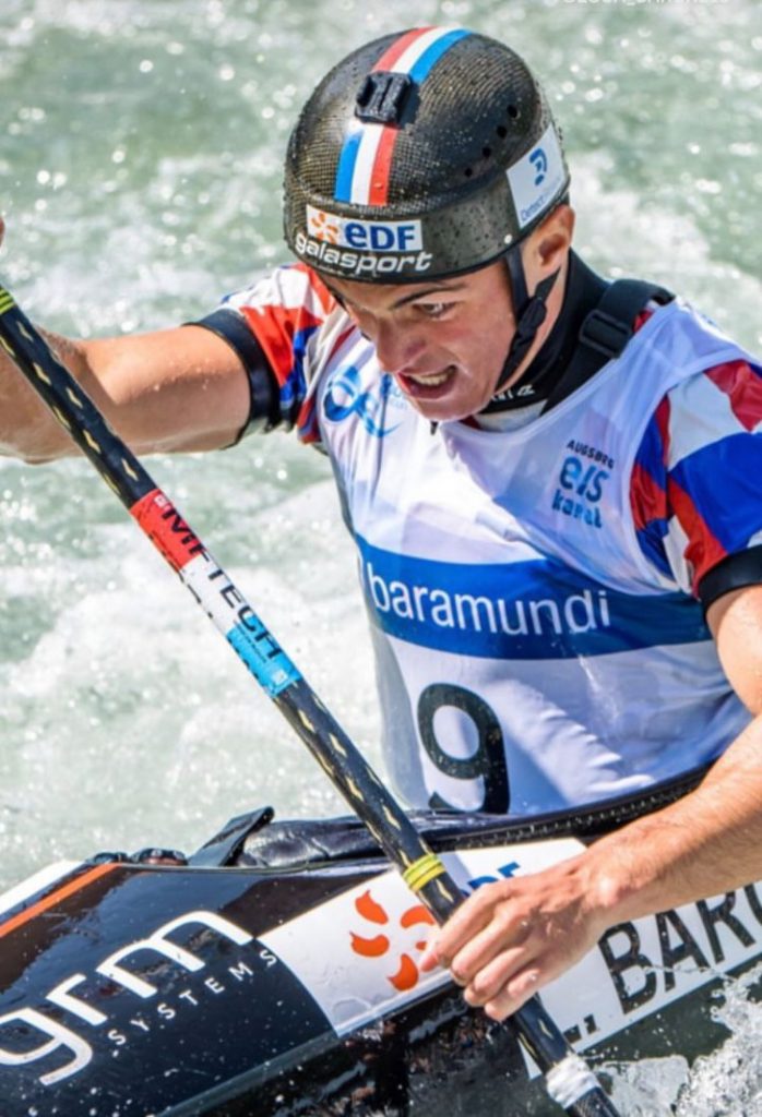 Luca Barone aux championnats du monde - Marseille Mazargues Canoe Kayak